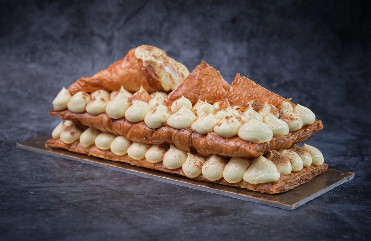 Trigono Panoramatos Tourta (Phyllo pastry with custard) – Fruitcake ...